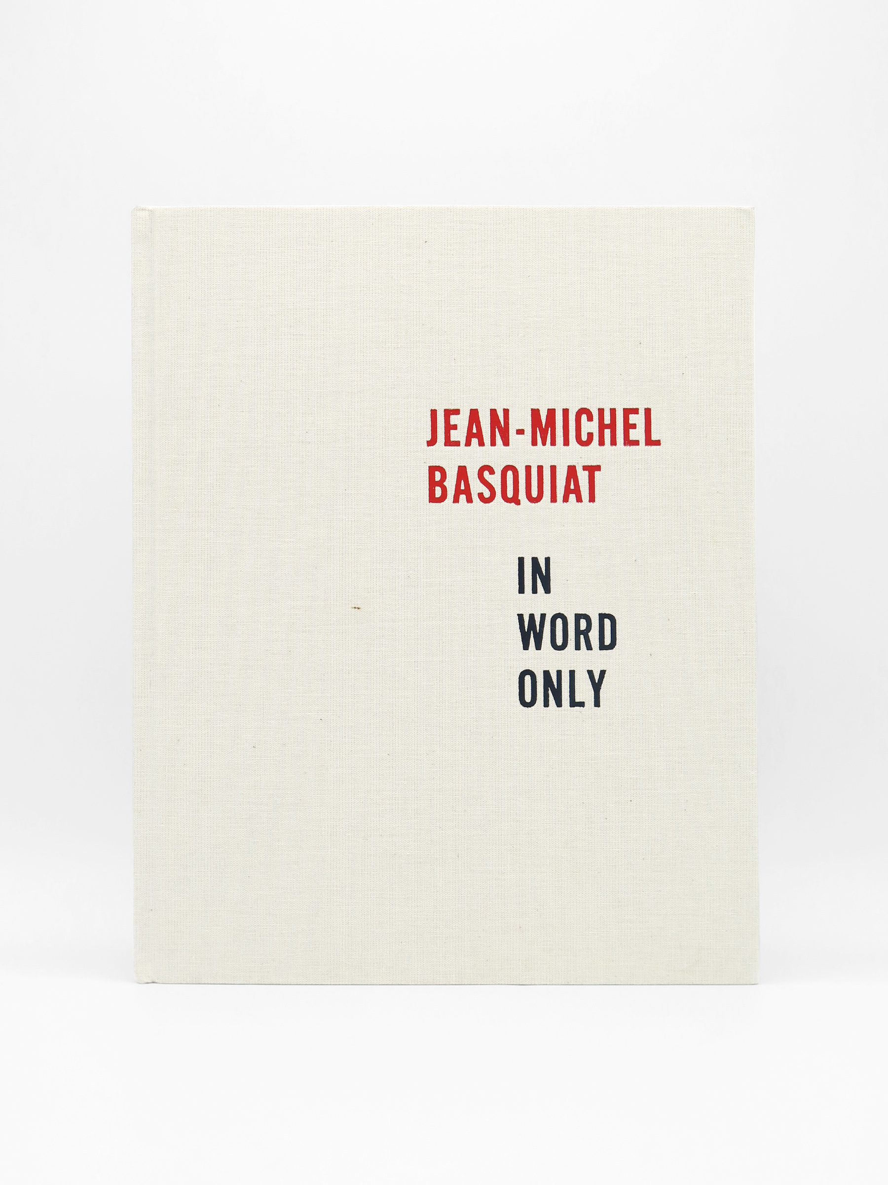 Jean-Michel Basquiat, In Word Only | KARMA Bookstore