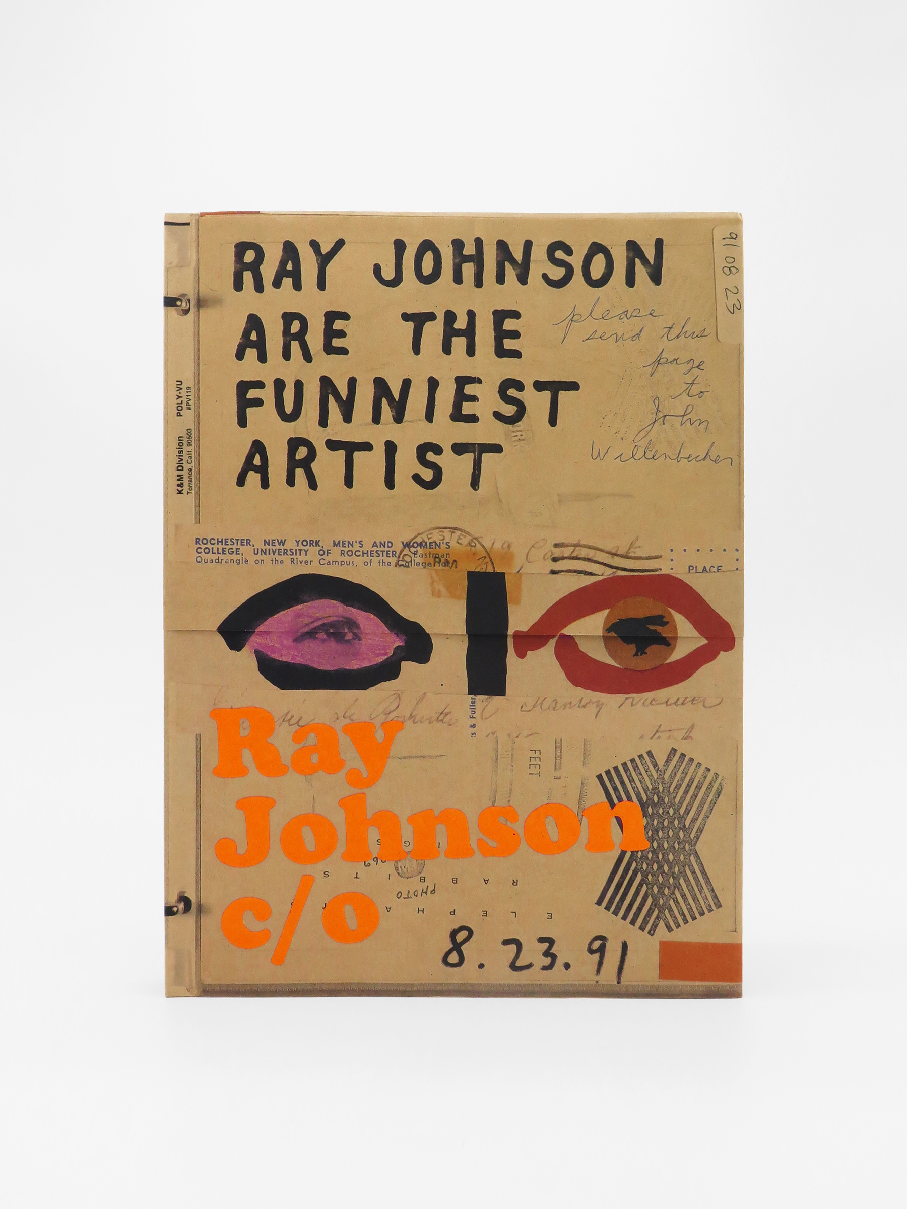 Ray Johnson, Ray Johnson c/o | KARMA Bookstore