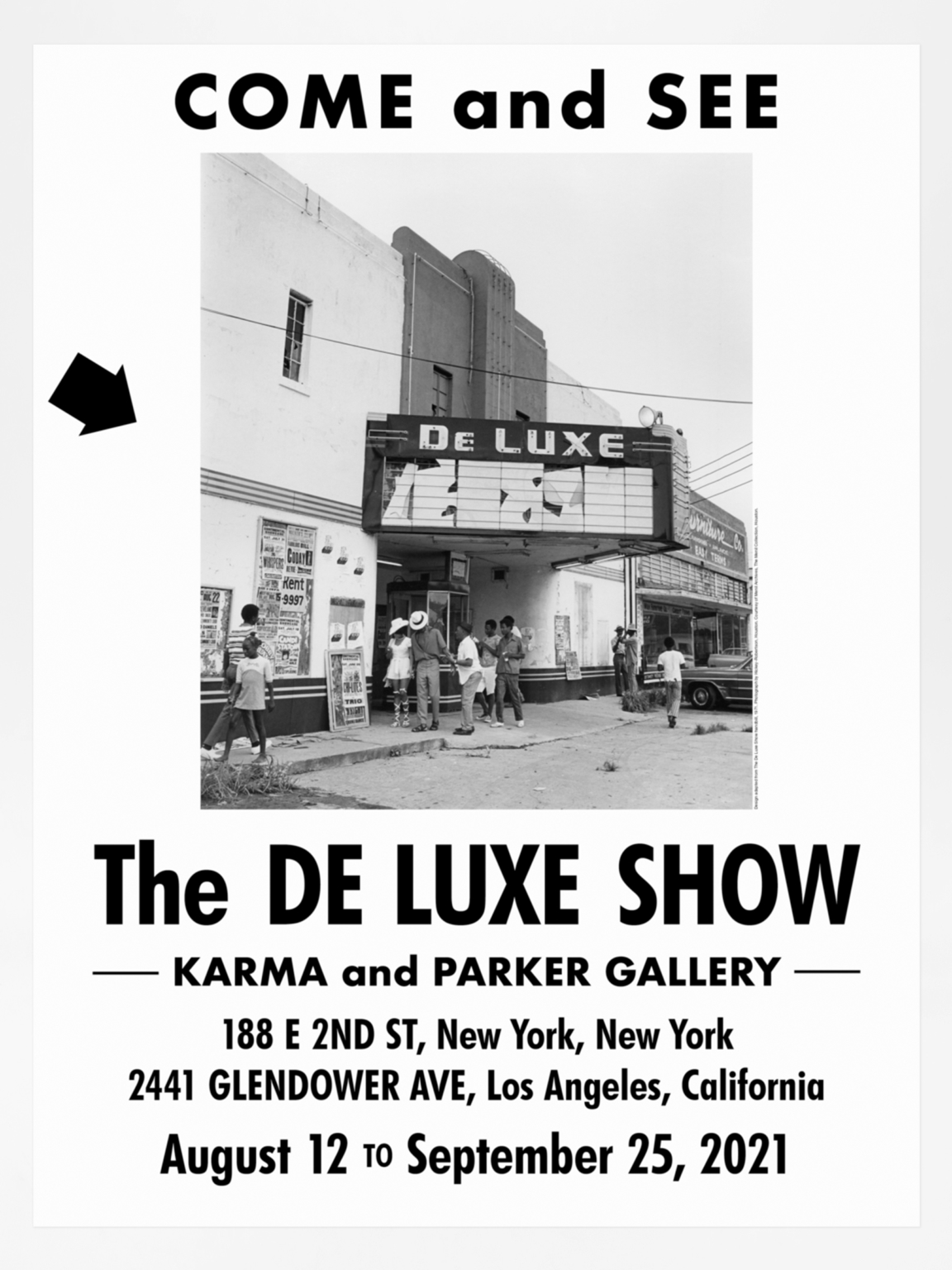 The De Luxe Show Poster | KARMA Bookstore