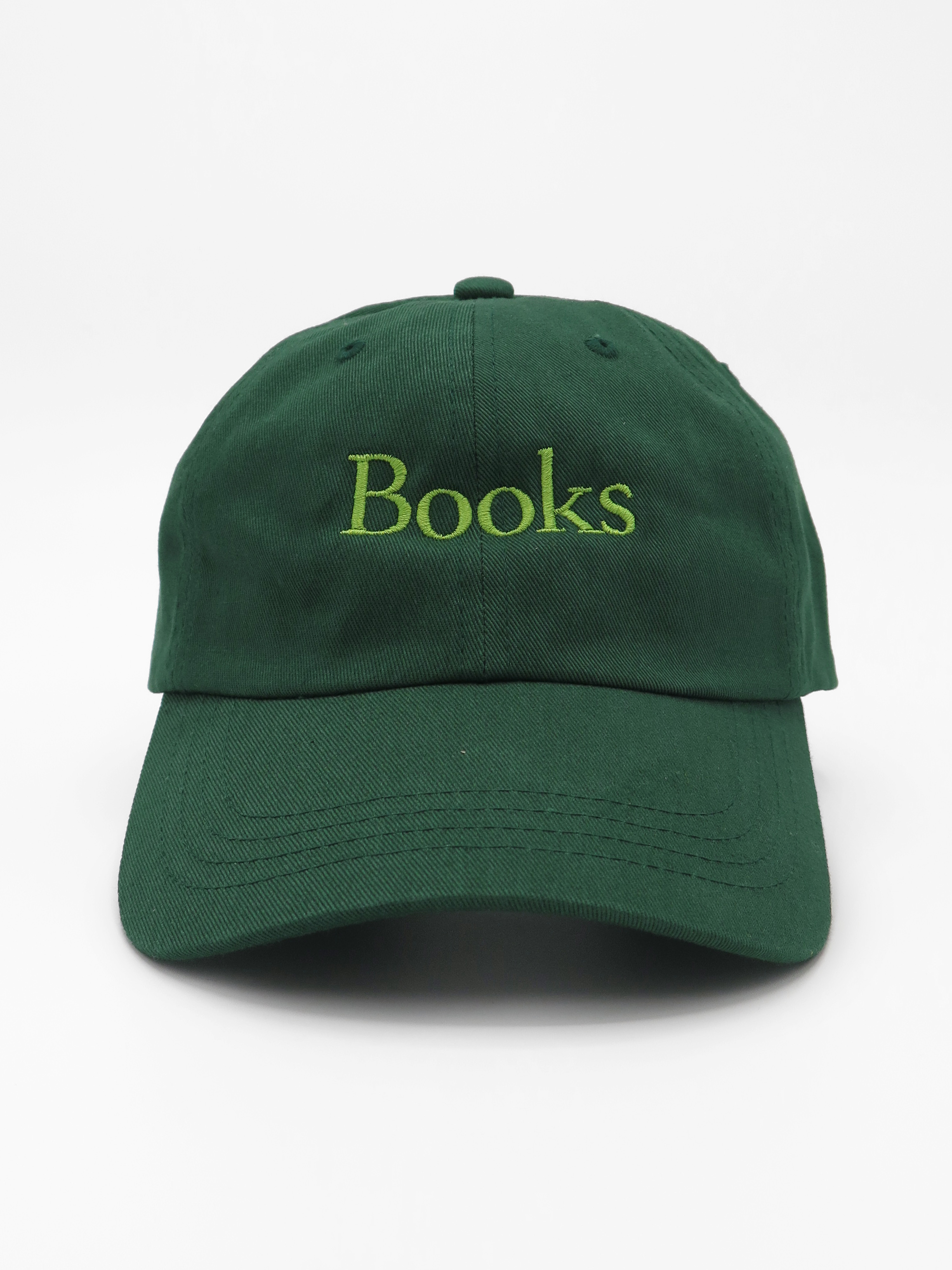 Books baseball cap, Green | KARMA Bookstore