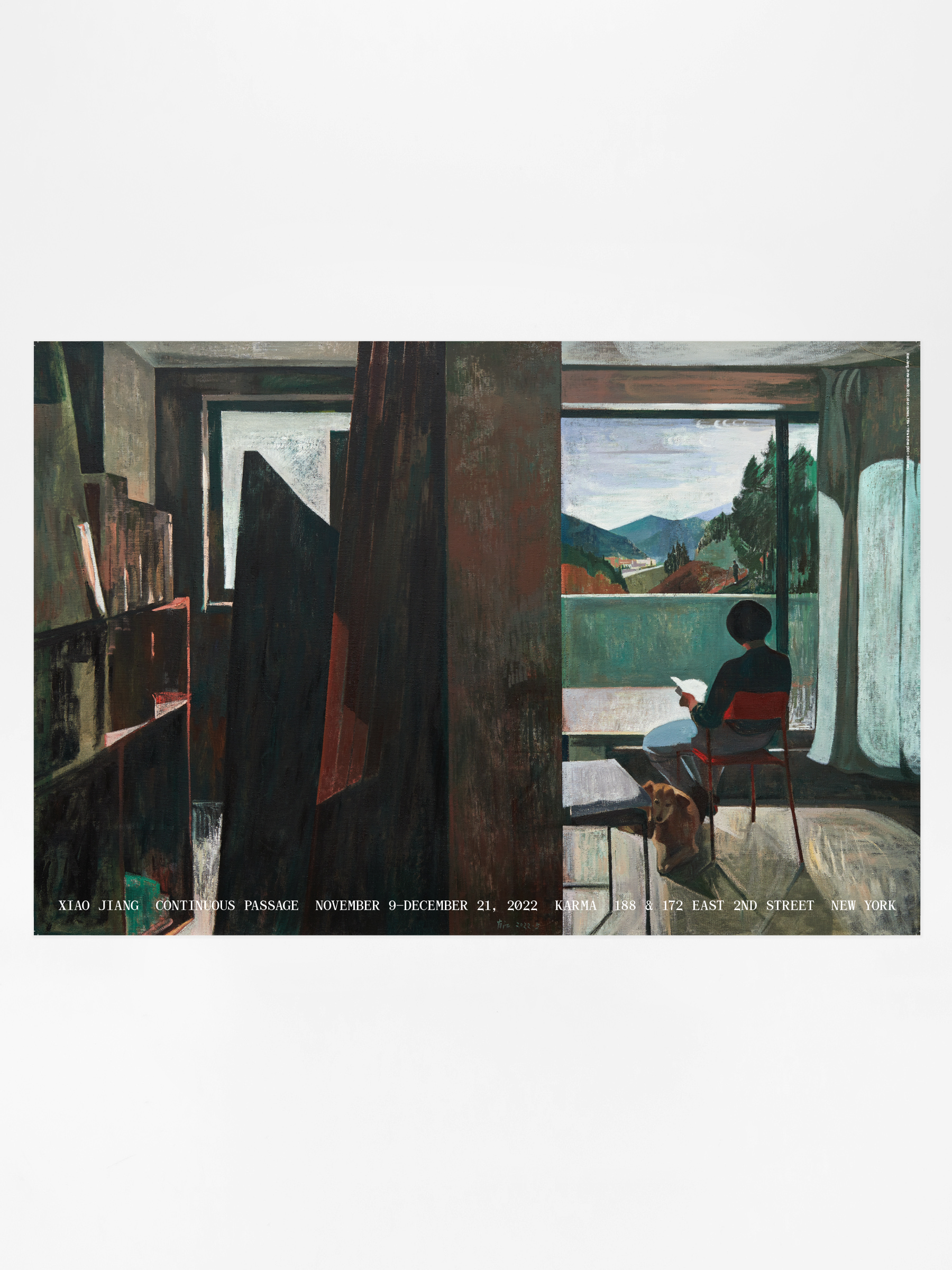 Xiao Jiang, Continuous Passage Poster | KARMA Bookstore