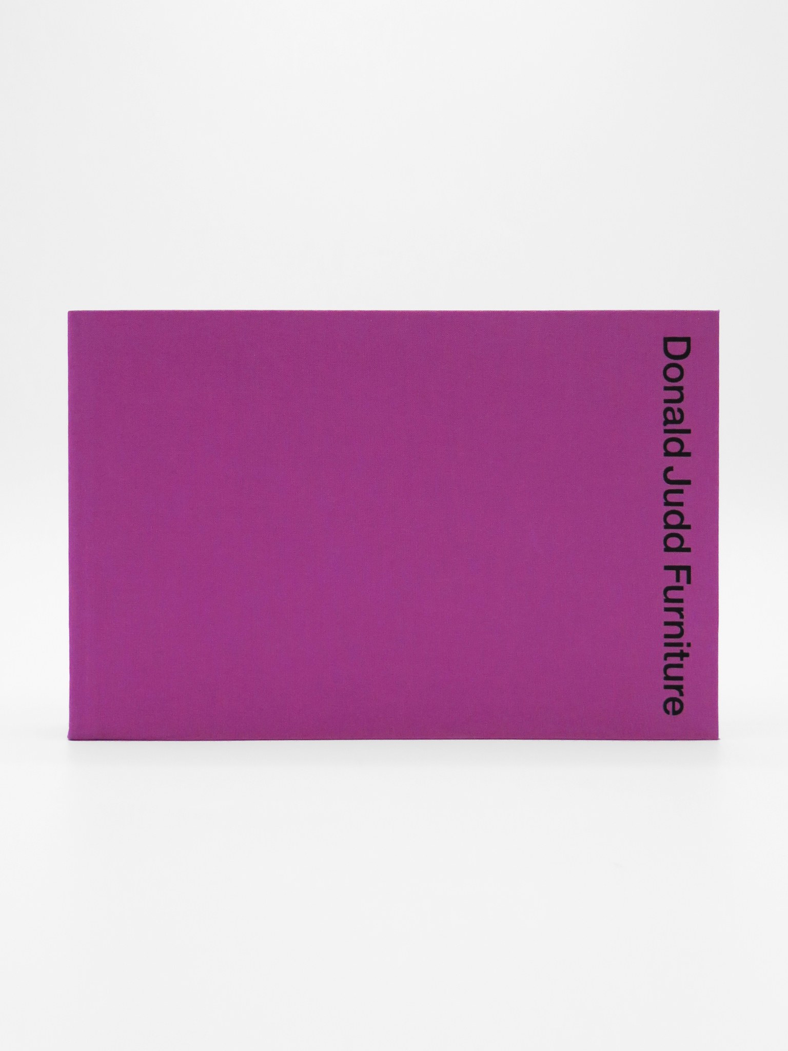 Donald Judd Furniture | KARMA Bookstore