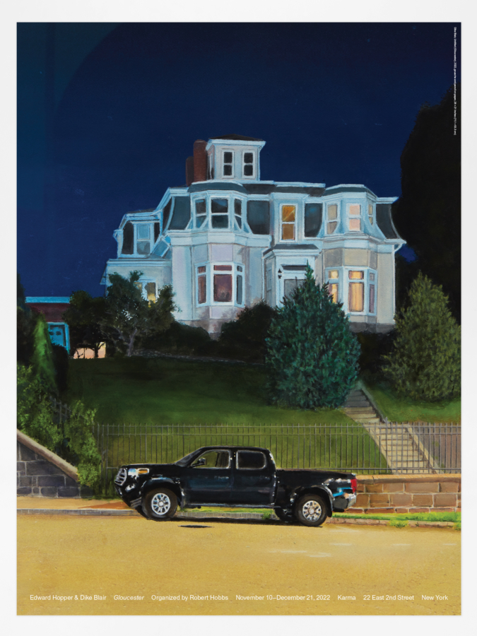 Edward Hopper and Dike Blair, Gloucester Poster | KARMA Bookstore