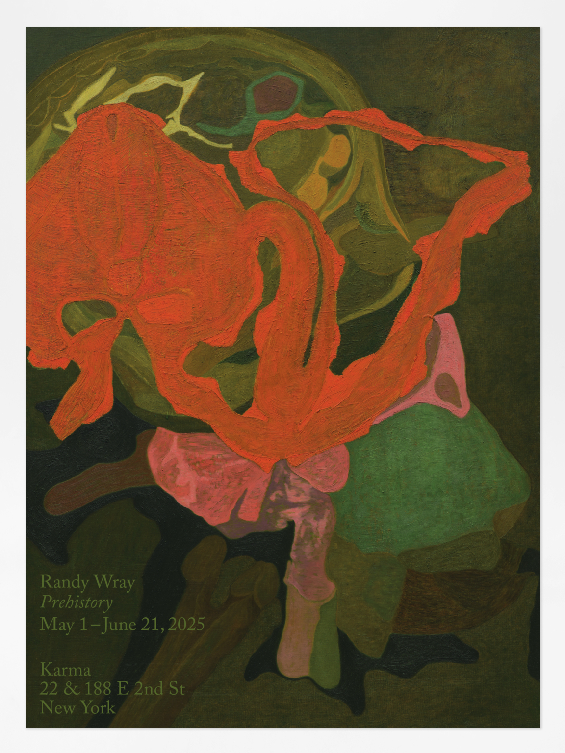Randy Wray, Prehistory Poster | KARMA Bookstore