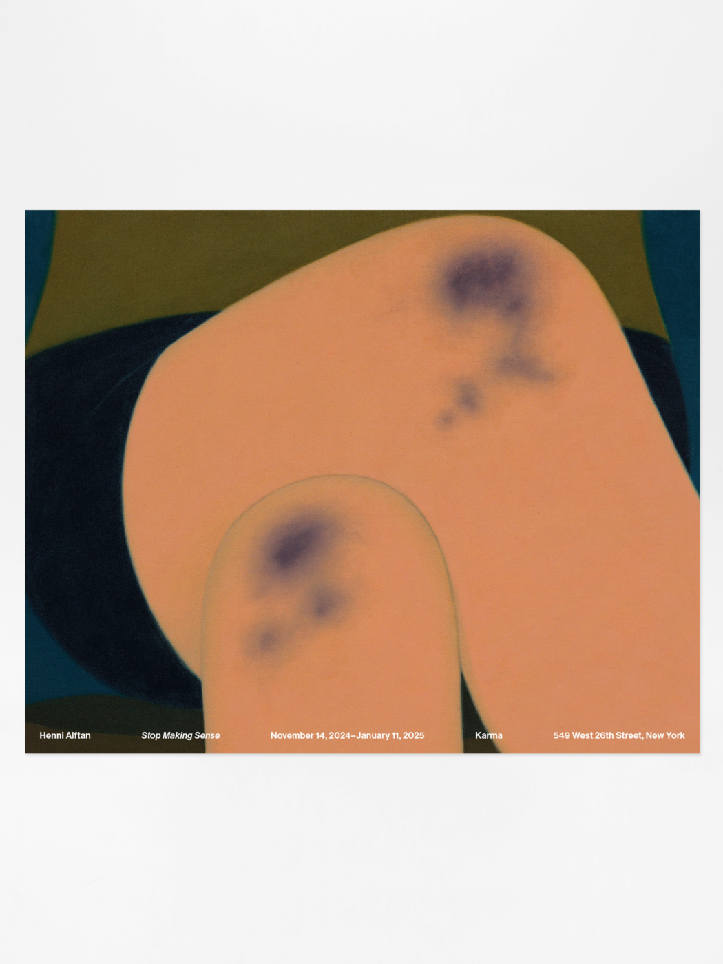 Henni Alftan, Stop Making Sense Poster | KARMA Bookstore